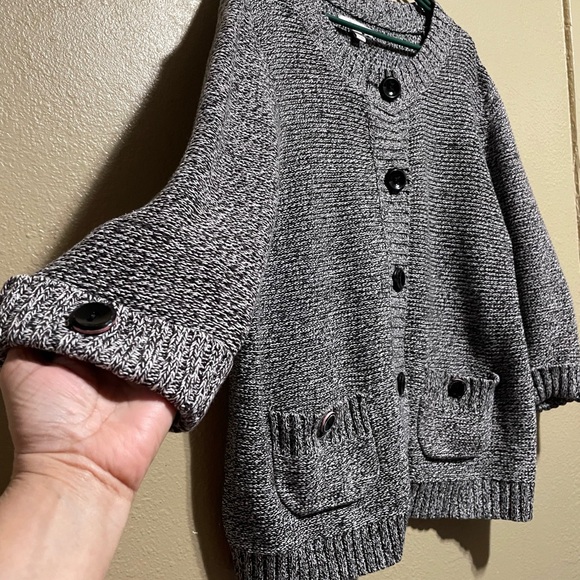JM Collection | Sweaters | Jm Collection For Women Charcoal Knit ...